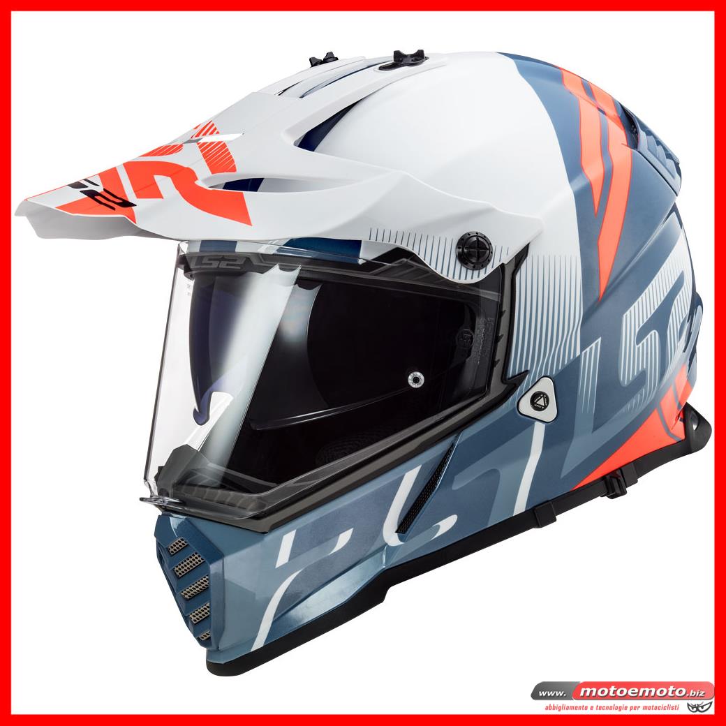 MOTO E MOTO | Off Road » Mx Helmet » LS2 » Ls2 Enduro Full Face MX436 ...