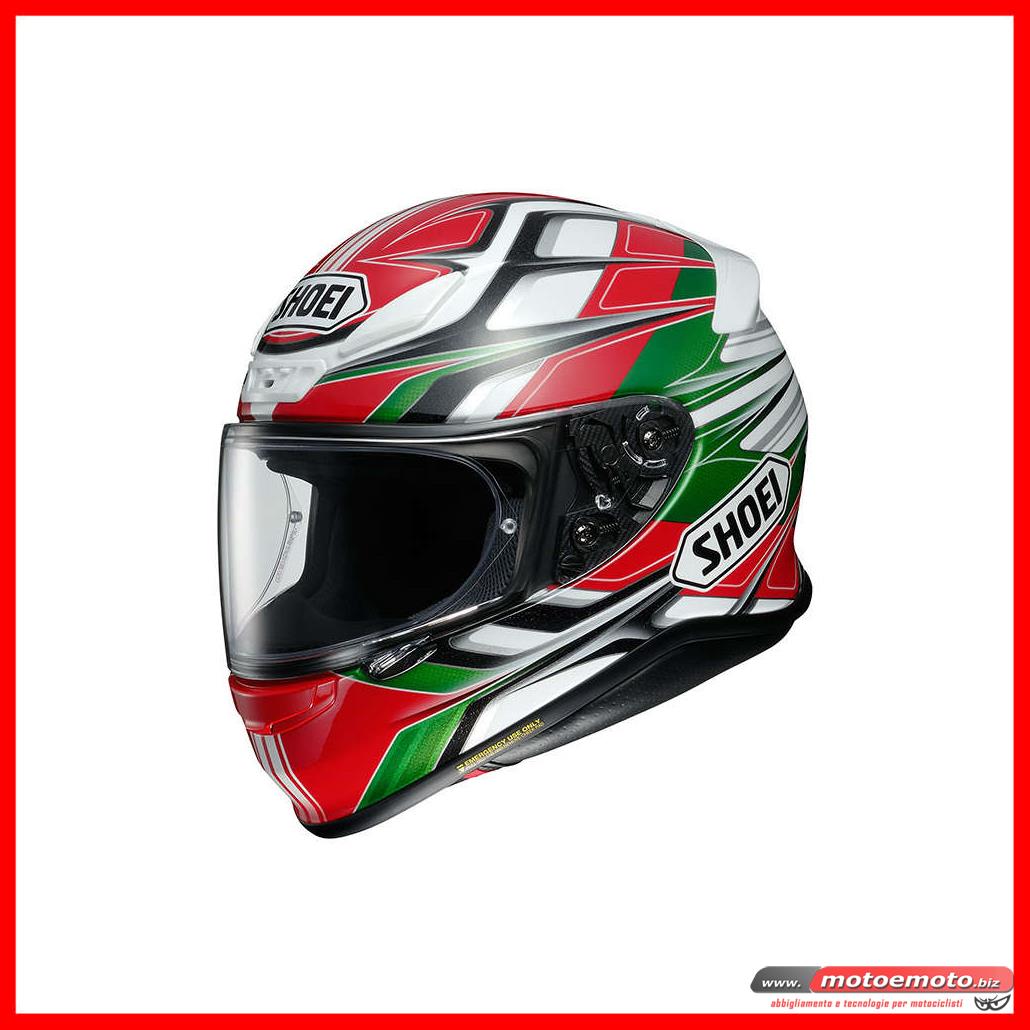 MOTO E MOTO | Helmet » Shoei » Shoei » Shoei NXR Rumpus TC-4 Red White ...
